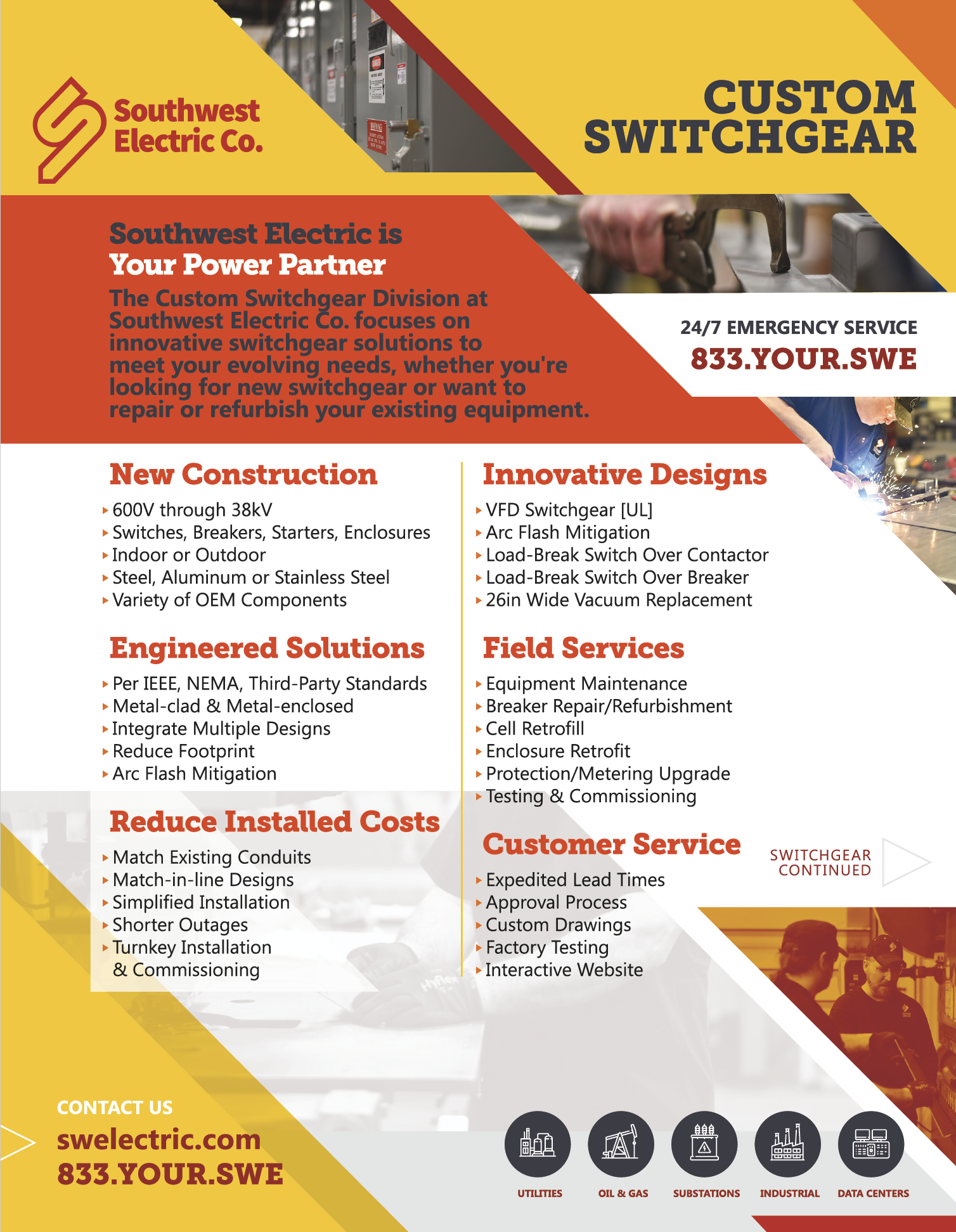 Switchgear | Southwest Electric Co.